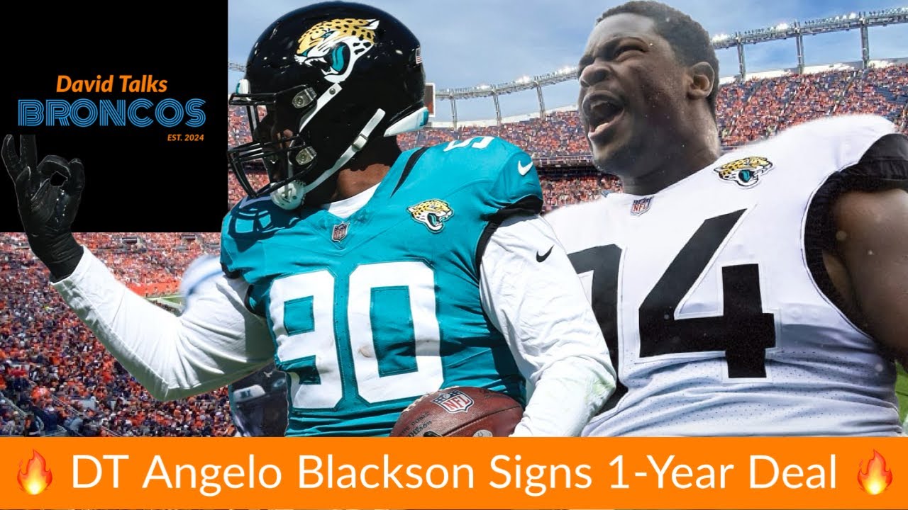 DT Angelo Blackson SIGNS with the Denver Broncos - YouTube