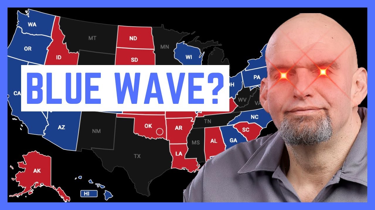SENATE BLUE WAVE? Best Case For Democrats In 2022! - YouTube