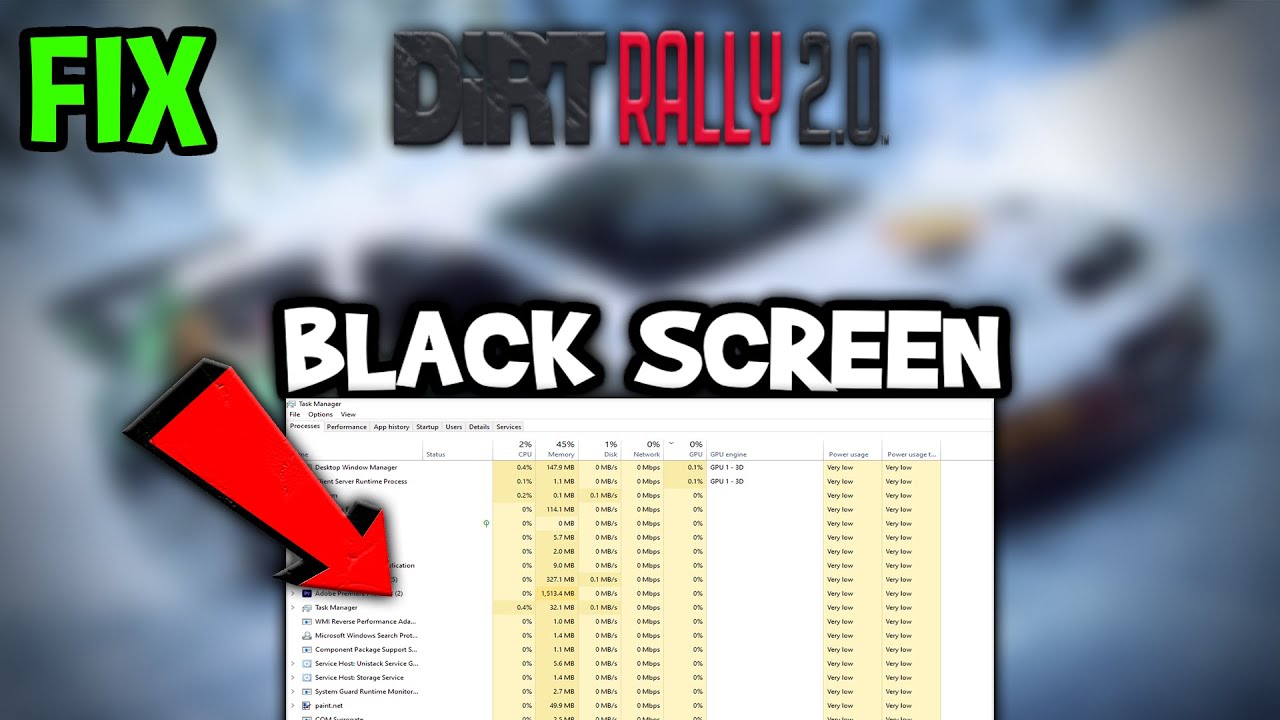Dirt Rally 2 – How to Fix Black Screen & Stuck on Loading Screen - YouTube