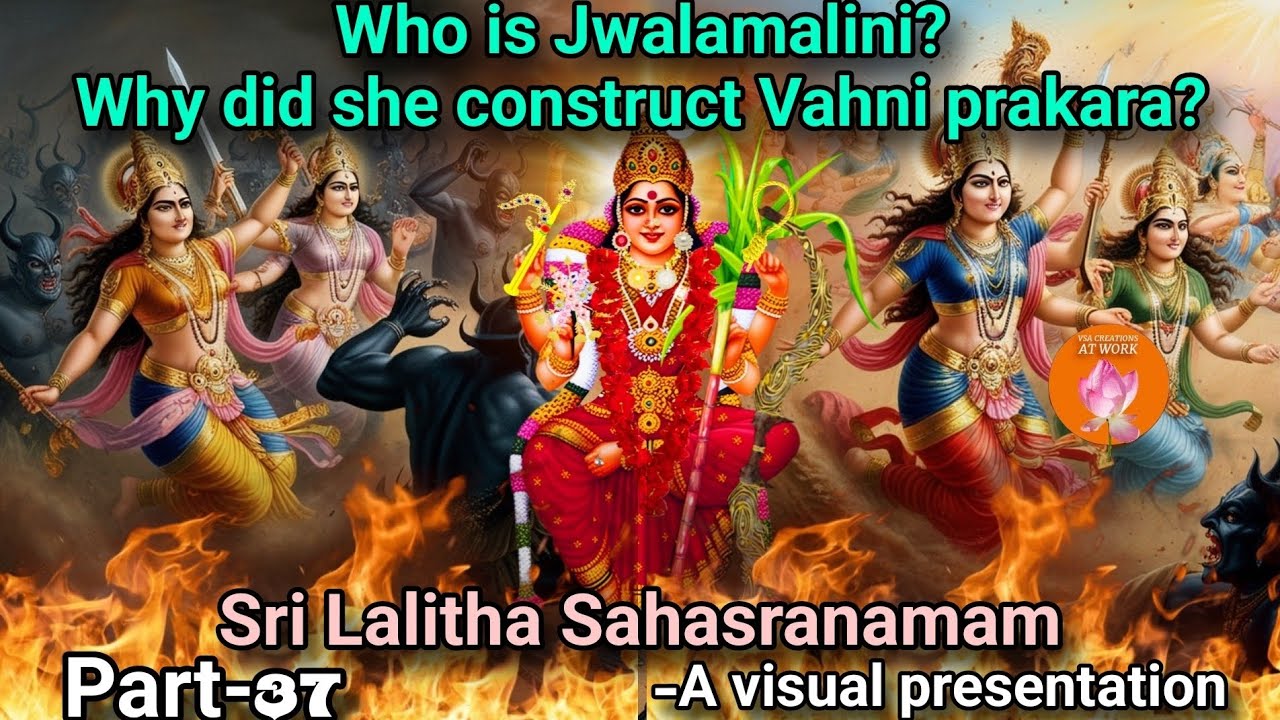 Shri Lalita Sahasranamam|What is Vahni Prakara?| Meaning of 71st nama# ...