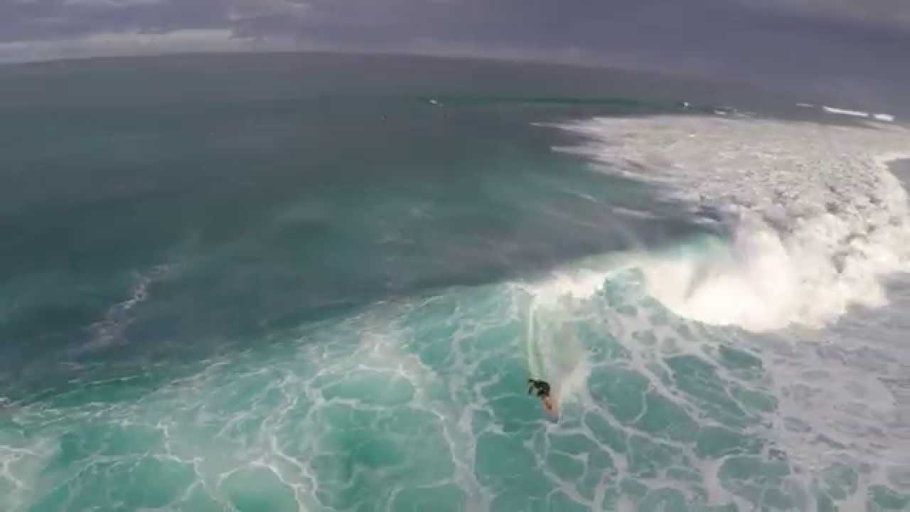 Big Island Swell - Surfing 1.24.15 (Drone - GoPro) - YouTube