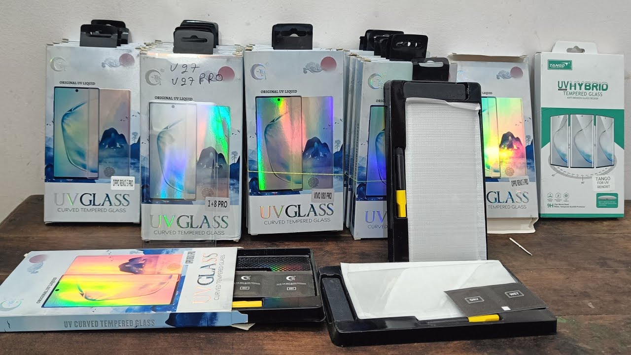 G Tel Original UV Liquid UV Glass Curved Tempered Glass Wholesale ...