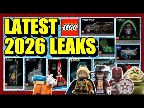 INSANE NEW LEGO LEAKS! Doomsday, Star Wars, One Piece, Pokemon, Ideas, Technic, Icons & MORE!