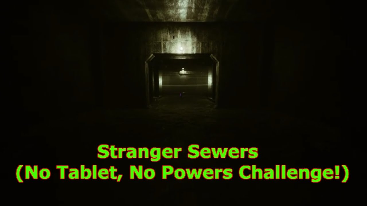 Stranger Sewers (No Tablet, No Powers?) | Dark Deception - YouTube