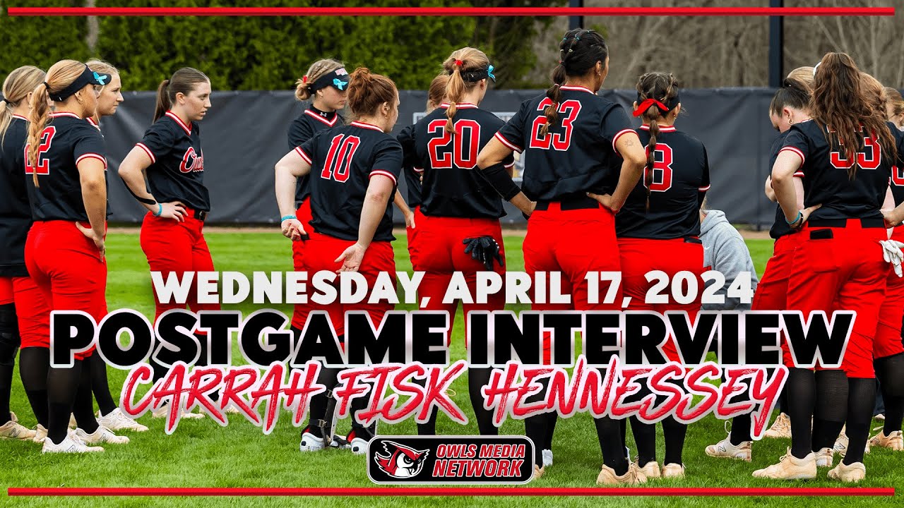 Keene State Softball - Carrah Fisk Hennessey Postgame Interview 4/17 ...