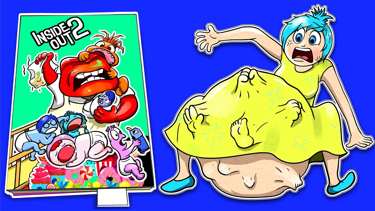 Making Inside Out 2（+ Joy Pregnant Squishy）DIY 인사이드 아웃 2 INTENSAMENTE 2 ...