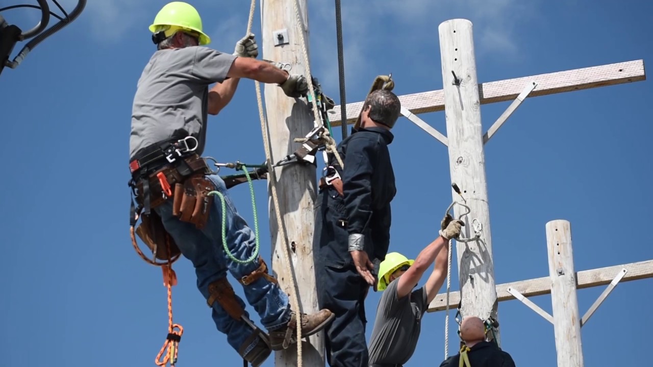 OEC Pole Top Rescue Training - YouTube