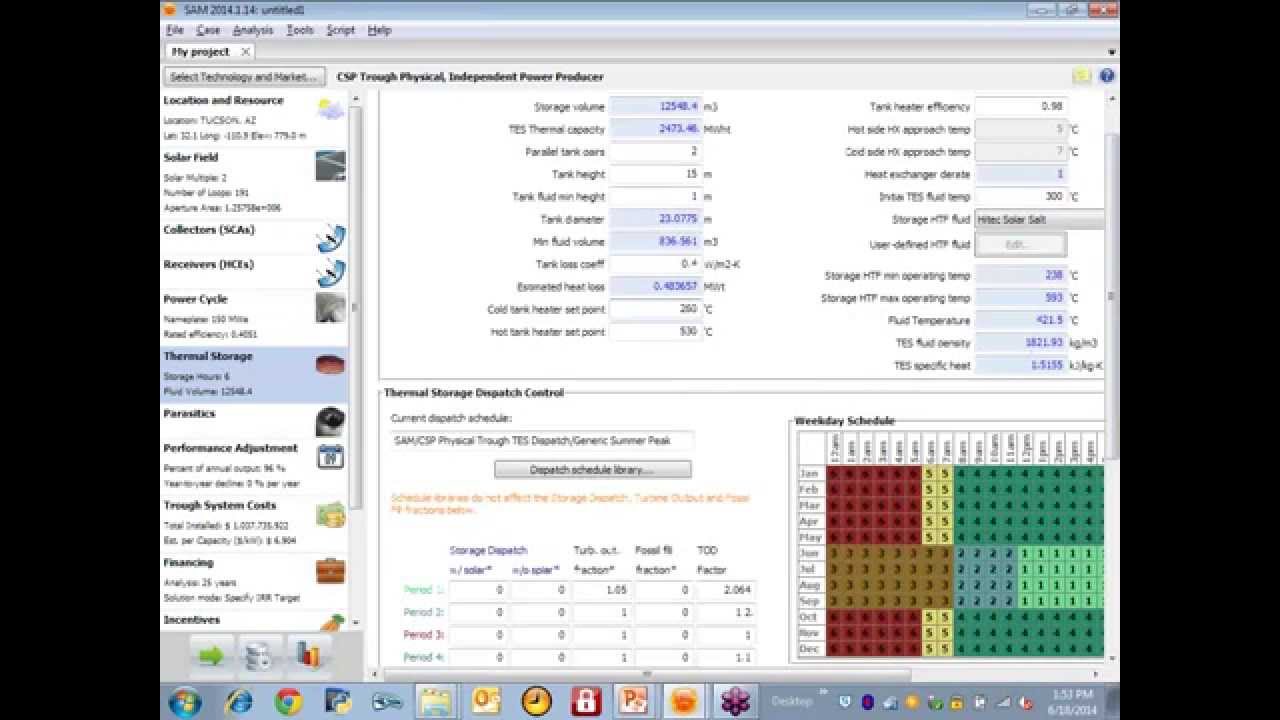Modeling Parabolic Trough Systems, June 2014 - YouTube