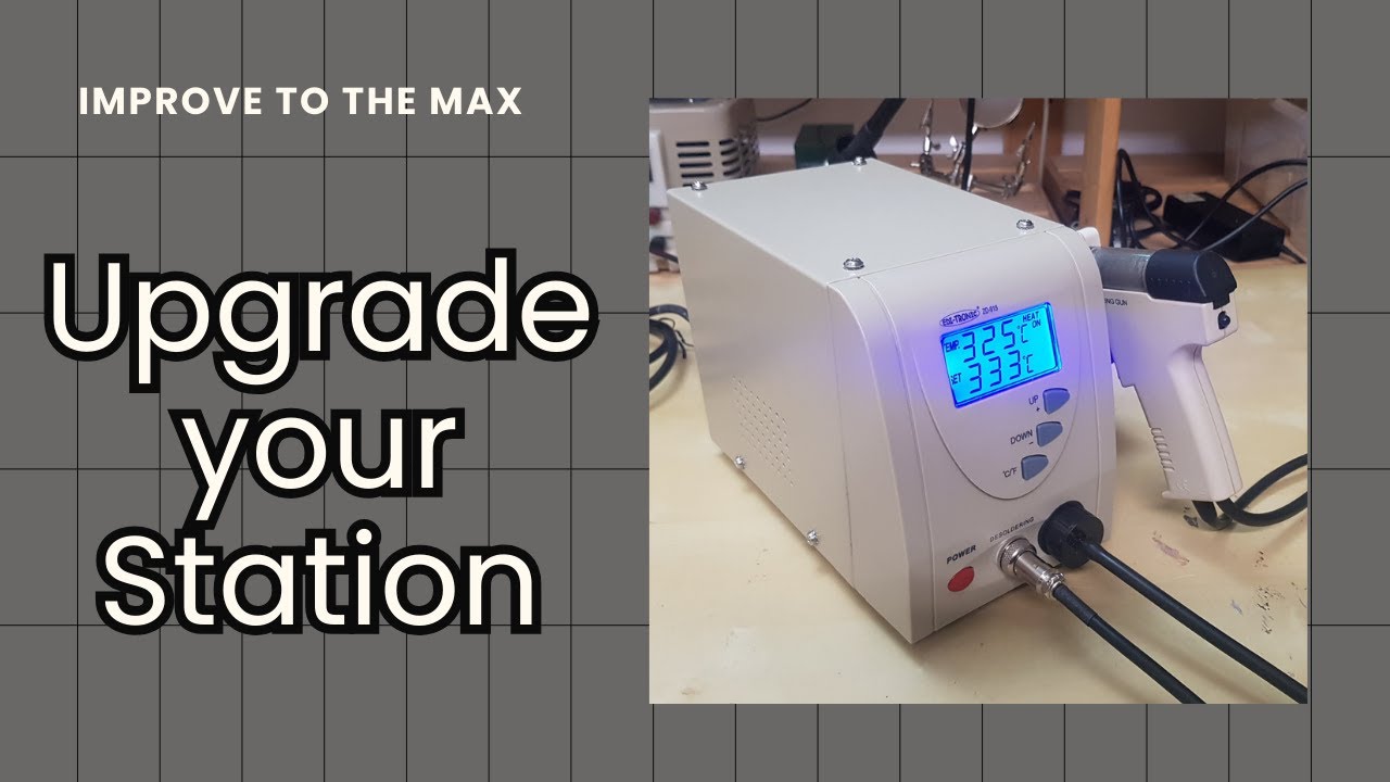Unveiling the Ultimate Soldering Station Upgrade! - YouTube