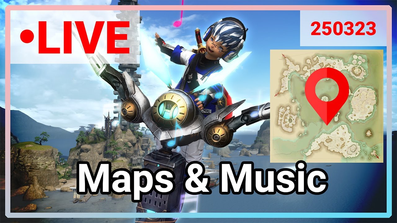 Hunt Maps and Music #12 - The Ruby Sea #FFXIV - YouTube