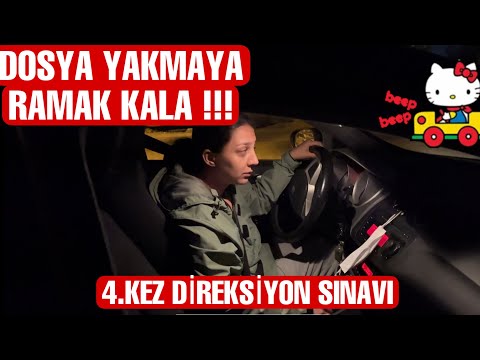 ARABA SÜRÜYORUM 🚗 | EHLİYET İÇİN SON ŞANS!!! YOKSA DOSYAMI YAKICAM?