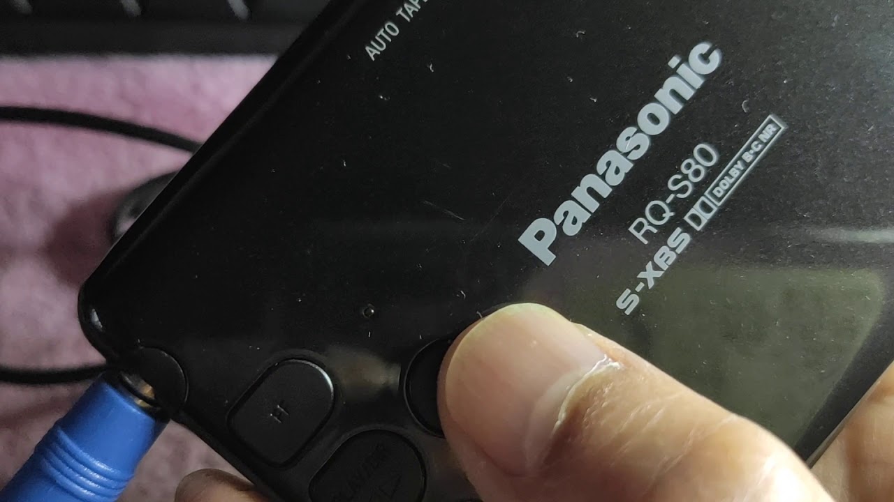 PANASONIC RQ S80 - YouTube