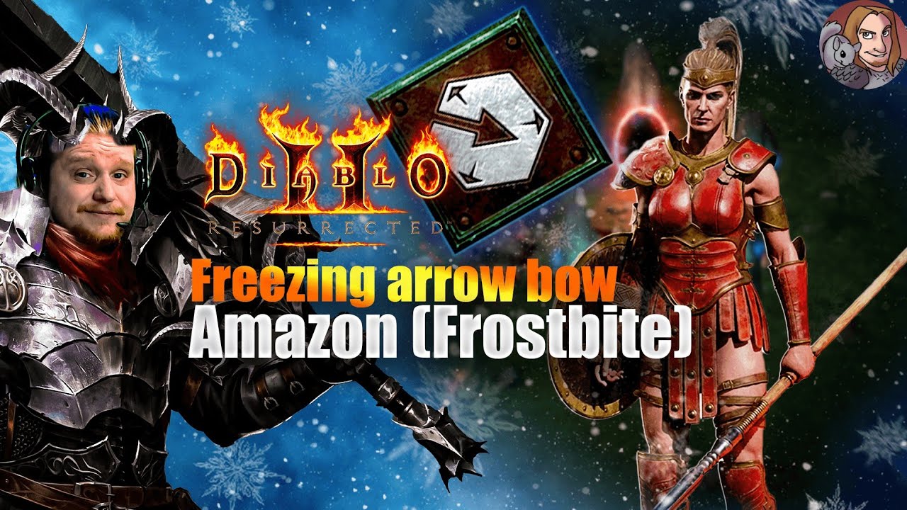 D2R My Fav Builds - Freezing Arrow Bow Amazon (Frostbite) - YouTube