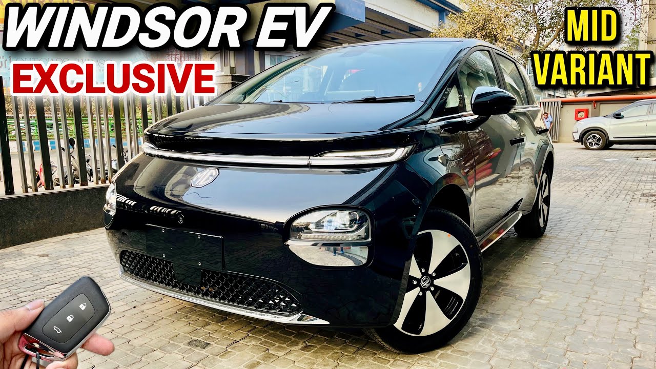 MG Windsor EV Mid Variant EXCLUSIVE | Most Value For Money Variant ...