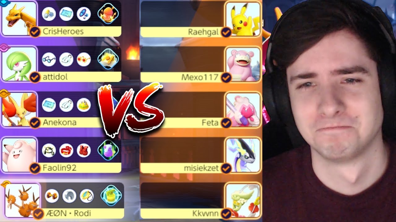 The Biggest Team Comp Diff of All Time | Pokemon Unite - YouTube