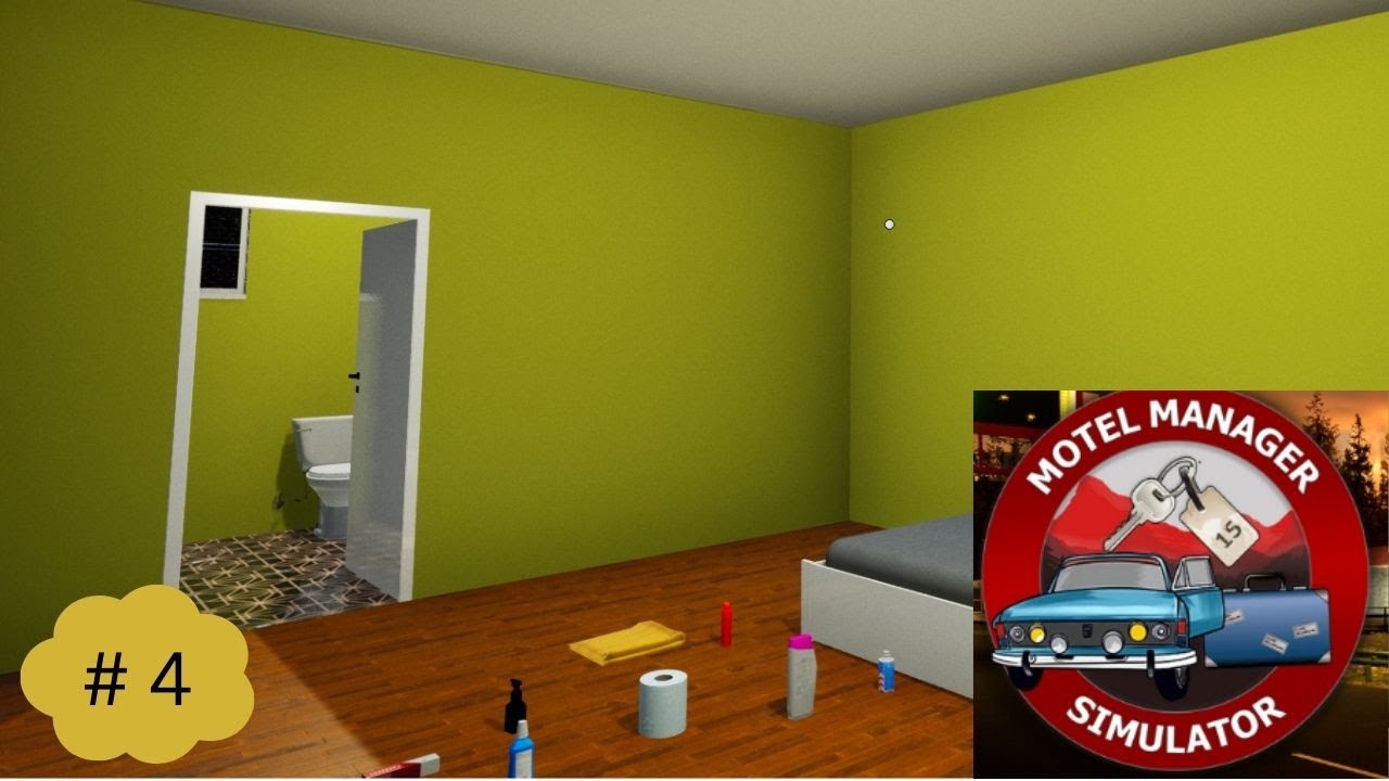 Working on Room 3 and Staff Room Unlocked | Motel Manager Simulator Ep ...