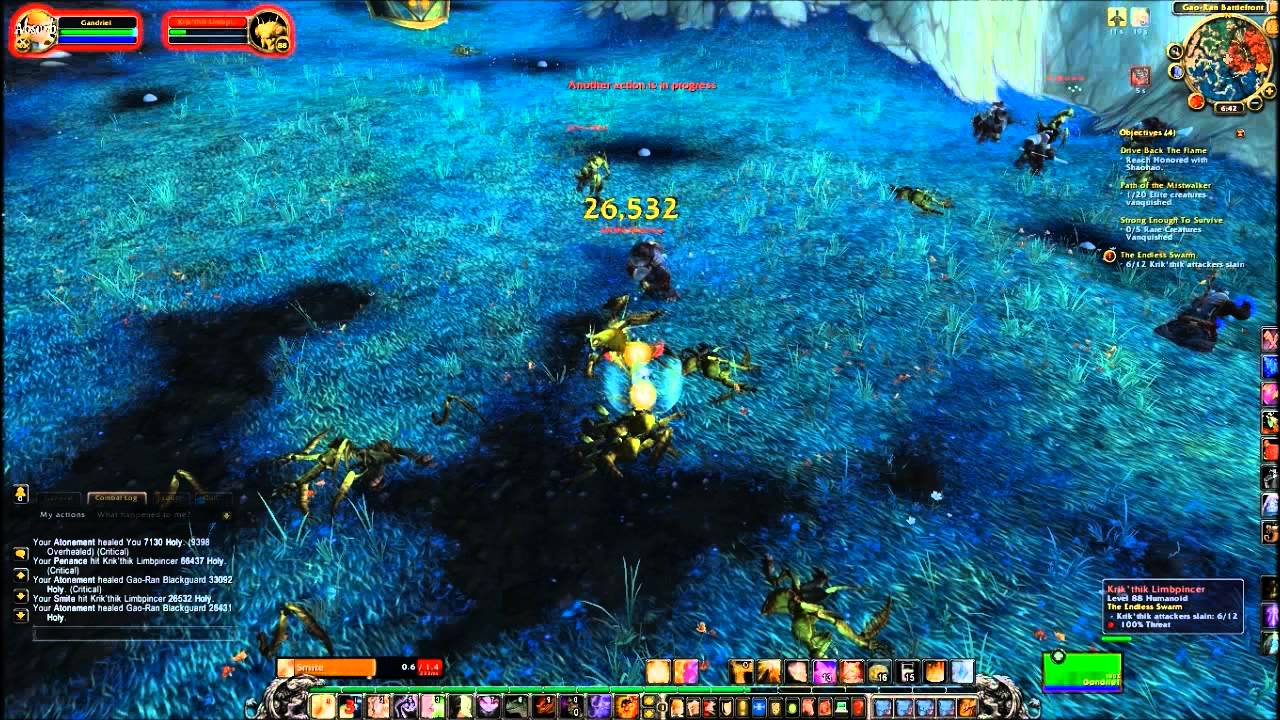 The Endless Swarm Quest - World of Warcraft - YouTube