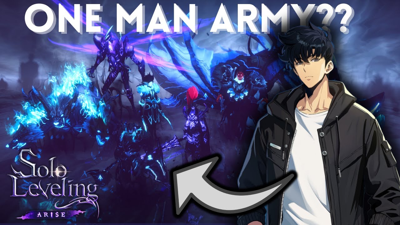 SHOWING MY ARMY IN THE GAME!!! [SOLO LEVELING: ARISE] - YouTube