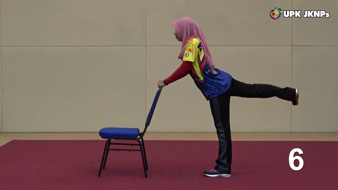 CHAIR EXERCISE FOR WEIGHT LOSS | VIDEO BY JKN PERLIS - YouTube