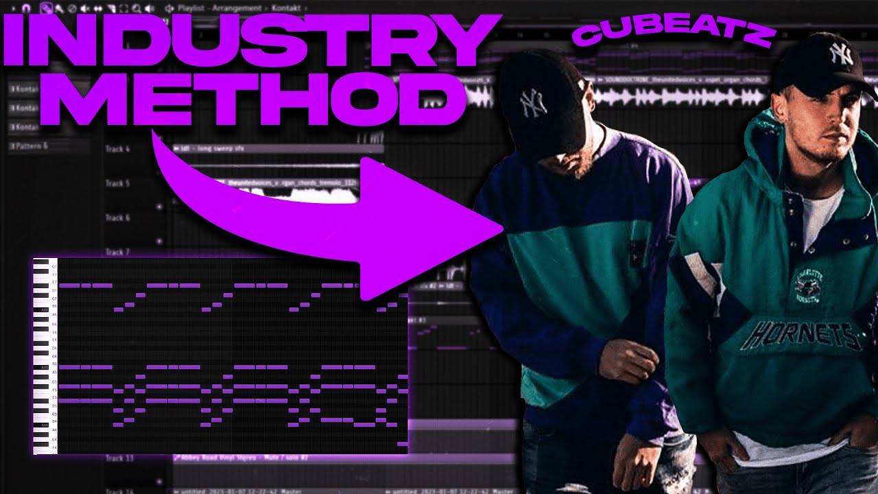How to make Vintage Samples in the style of Cubeatz - YouTube