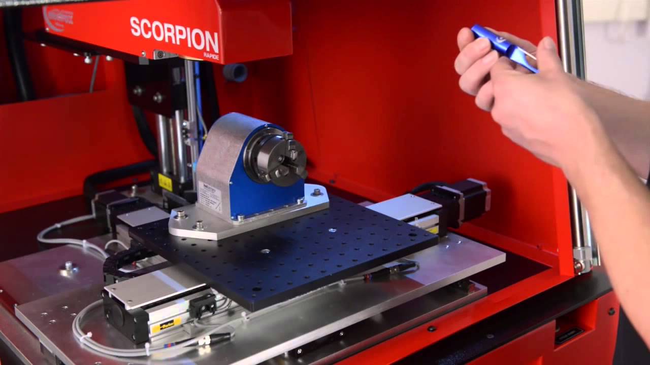 Electrox EMS300 Multi Axis Workstation with Scorpion Rapide Laser ...