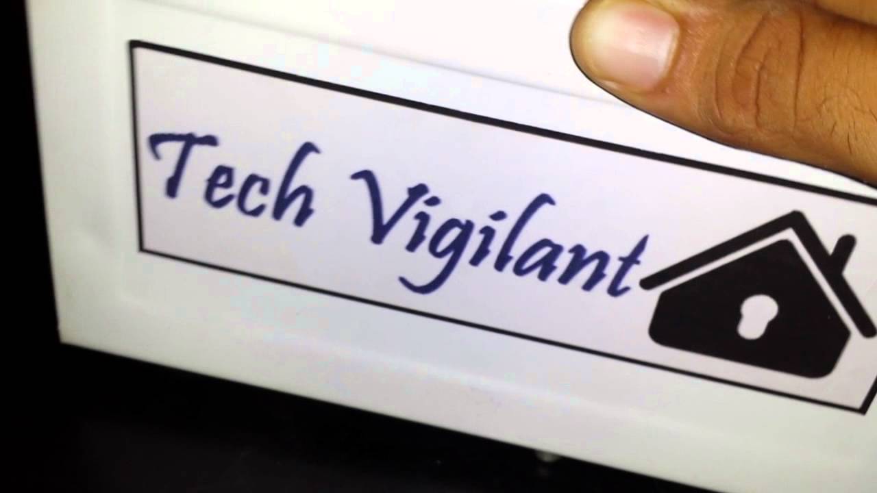Tech Vigilant - Shutter Alarm with Mobile - YouTube