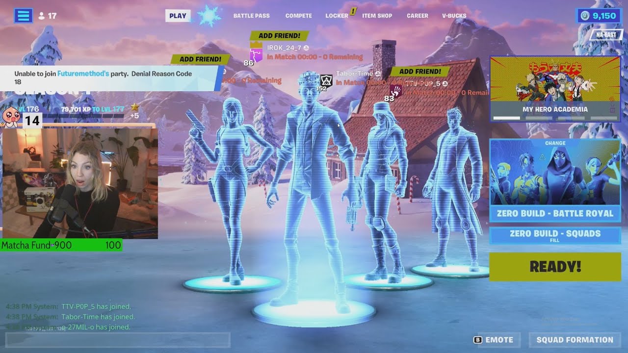 This Famous Streamer ACCIDENTALLY Joined My Party And Her Reaction Was ...