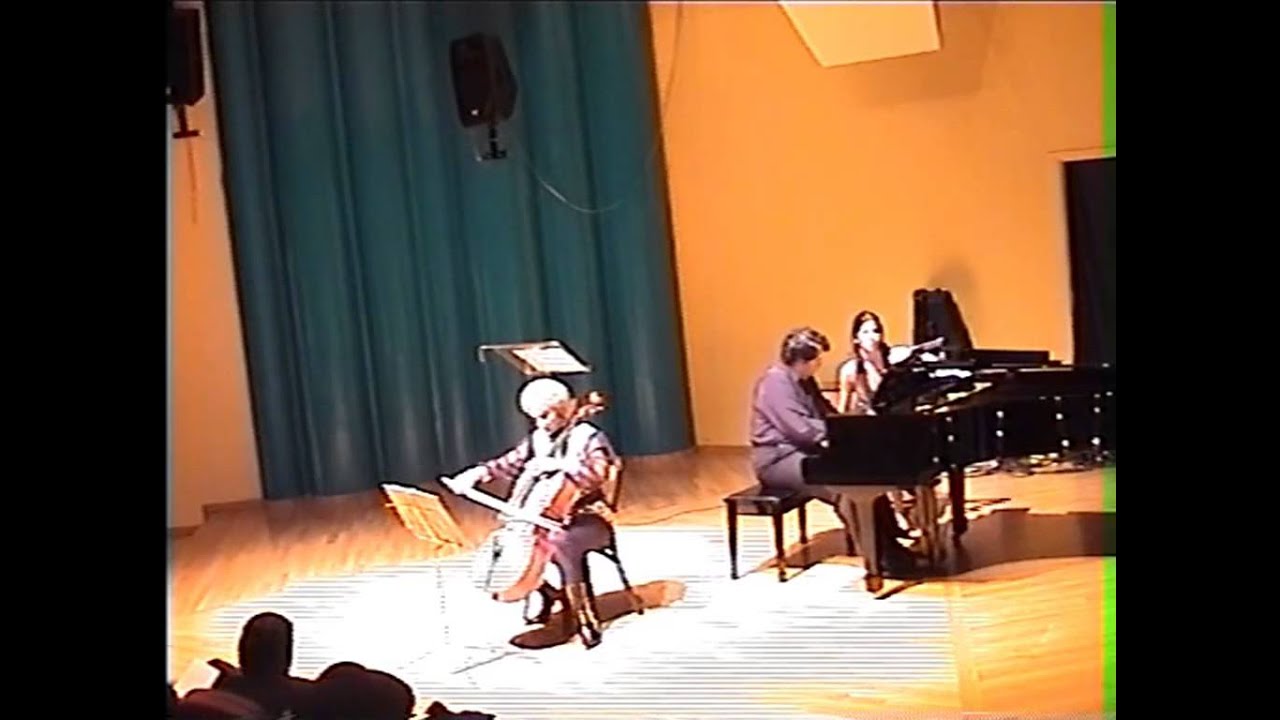 D. Popper - Tarantella (Concert Hall Holargos) - YouTube