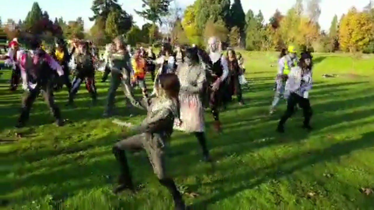 20191026 Thrill the World Eugene at Oakmont Park - YouTube