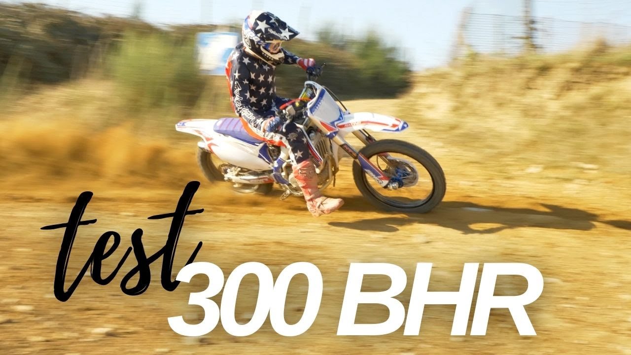 JE TESTE LA 300 BHR 2022 EN CROSS! QUE VAUT-ELLE ? @motoconexion3681 ...