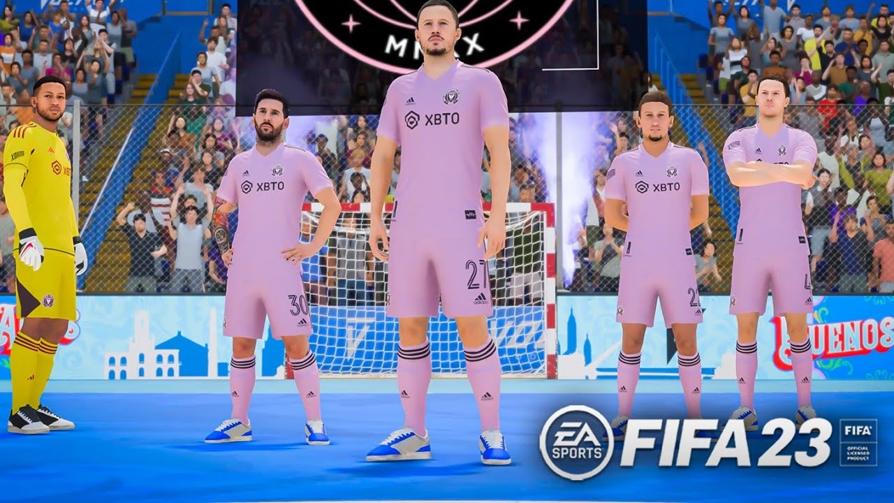 FIFA 23 Volta - Inter Miami vs Al Nassr - Messi vs Ronaldo - YouTube