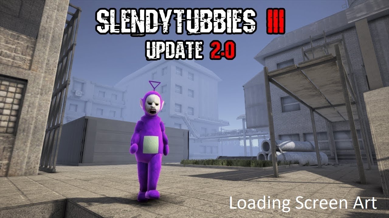 Slendytubbies 3 Update V2.0 Loading Screen Art - YouTube