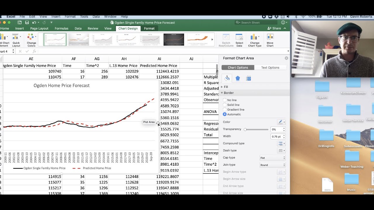 Lecture Video 4.7: Home Price Forecast in Excel - YouTube