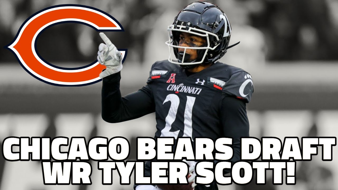 The Chicago Bears Draft WR Tyler Scott! - YouTube