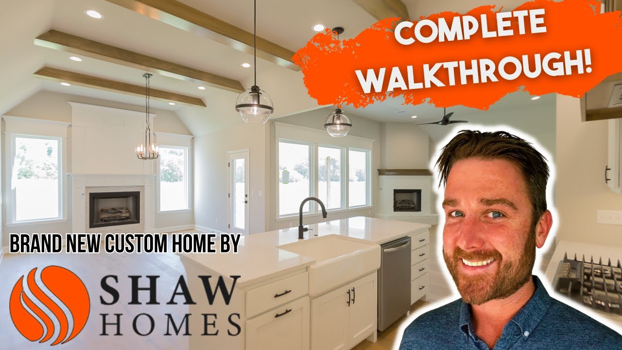 EXCLUSIVE WALKTHROUGH! Brand New Custom Shaw Home in Edmond, Oklahoma ...
