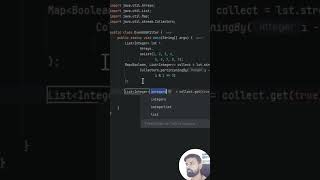 Stream Api In Java 8 Interview Questions Q9 Partition Numbers Into Even ...