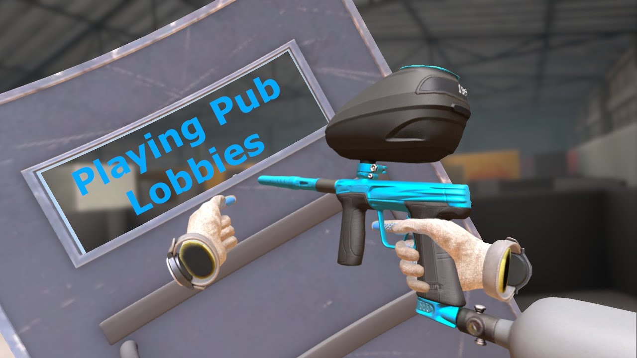 Pub Lobbies are Crazy - Paintball Playground VR - YouTube