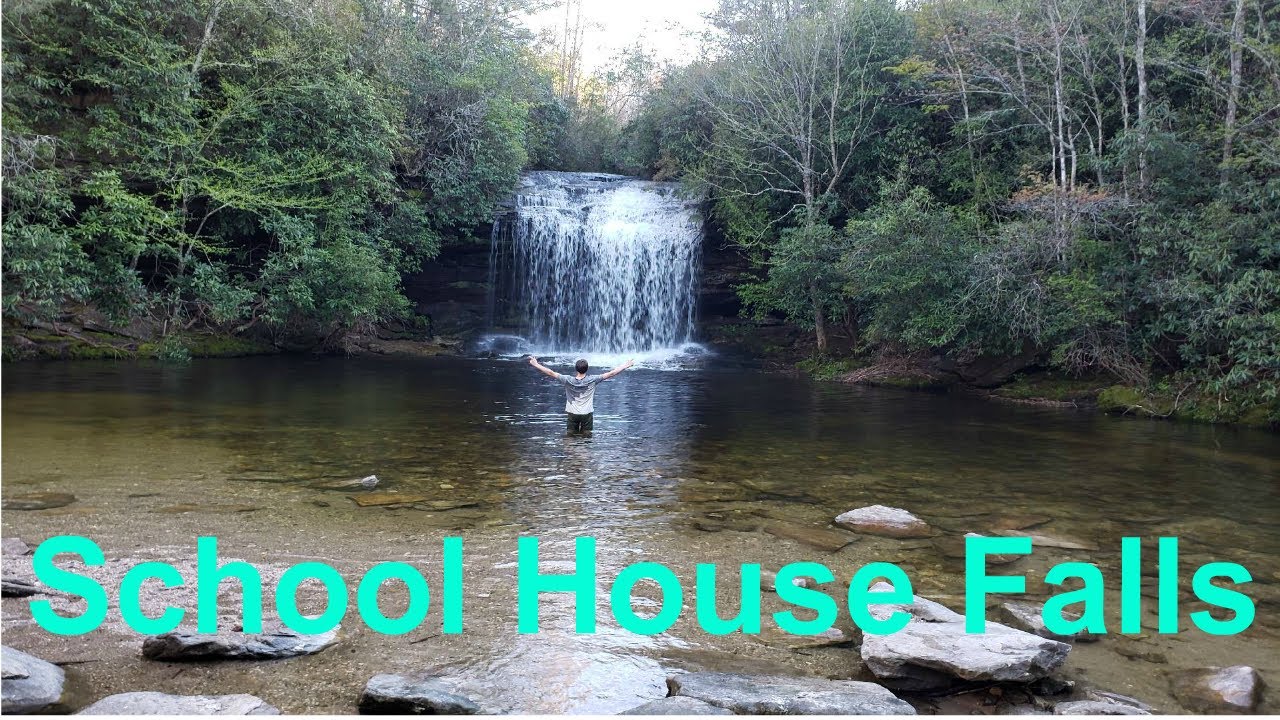 School House Falls, Nantahala National Forest, Panthertown Valley - YouTube
