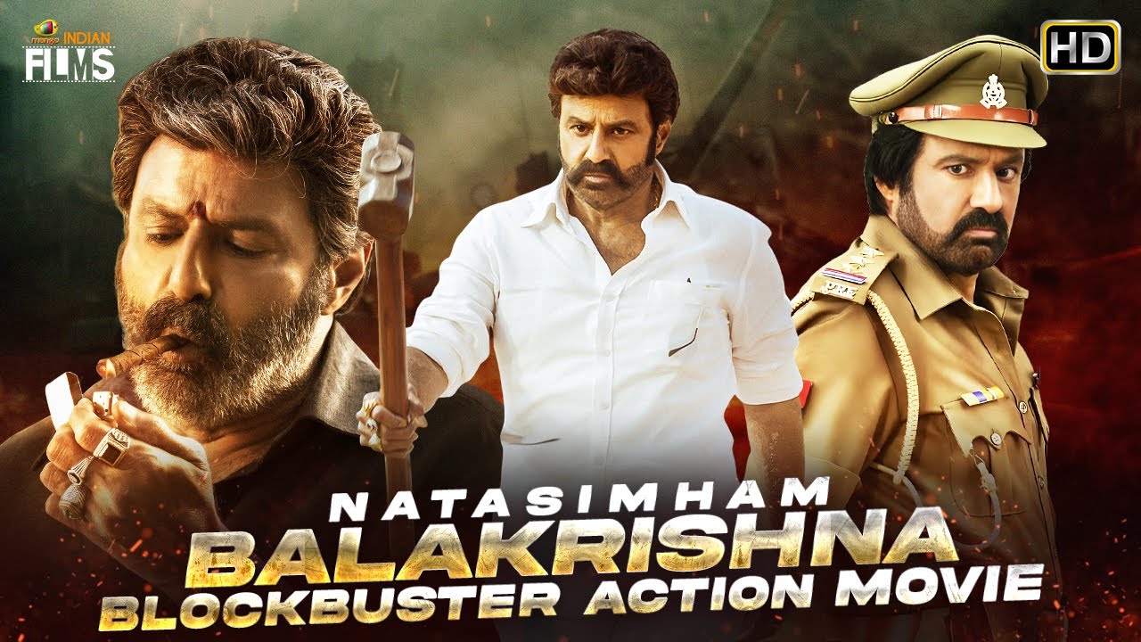 Natasimham Balakrishna Blockbuster Action Full Movie HD | Balakrishna ...