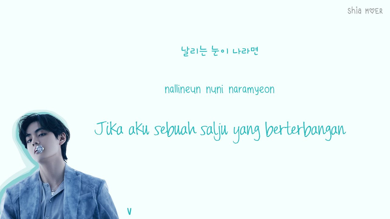 BTS - Spring Day (V Demo) [Han/Rom/Ina] Color Coded Lyrics Lirik ...