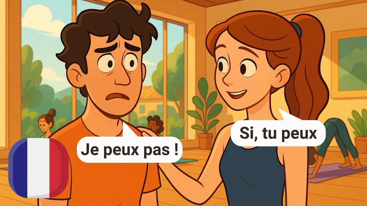 10 Short Dialogues in French | A1–A2 | Working Out At The Gym - YouTube