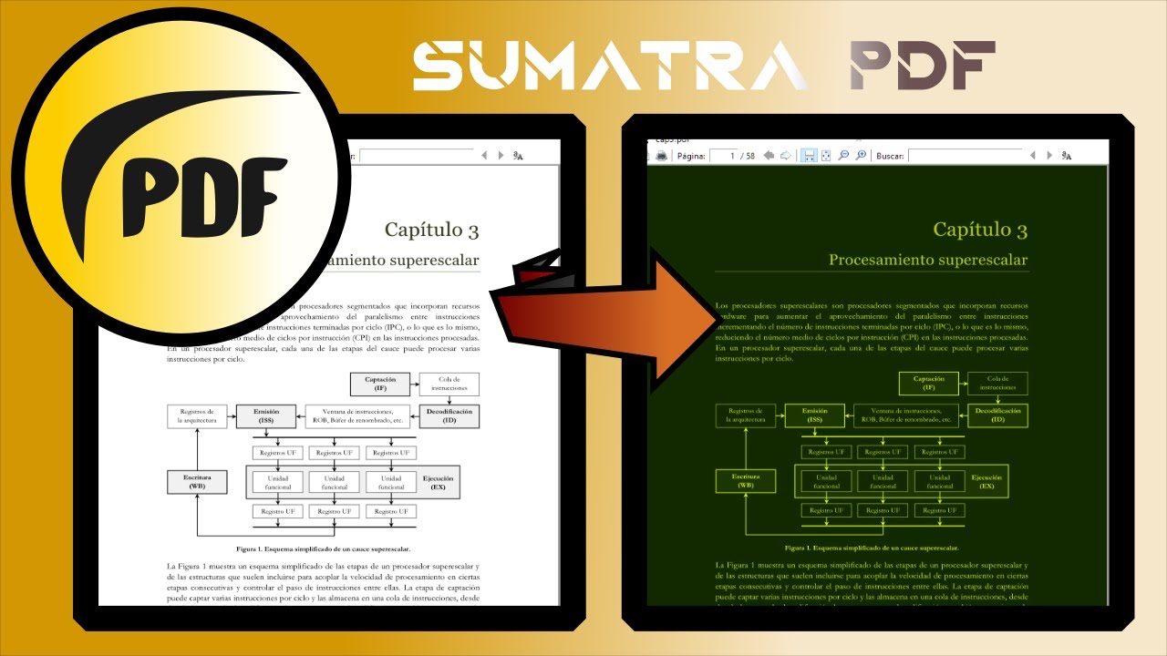Sumatra PDF - Modo Oscuro - YouTube