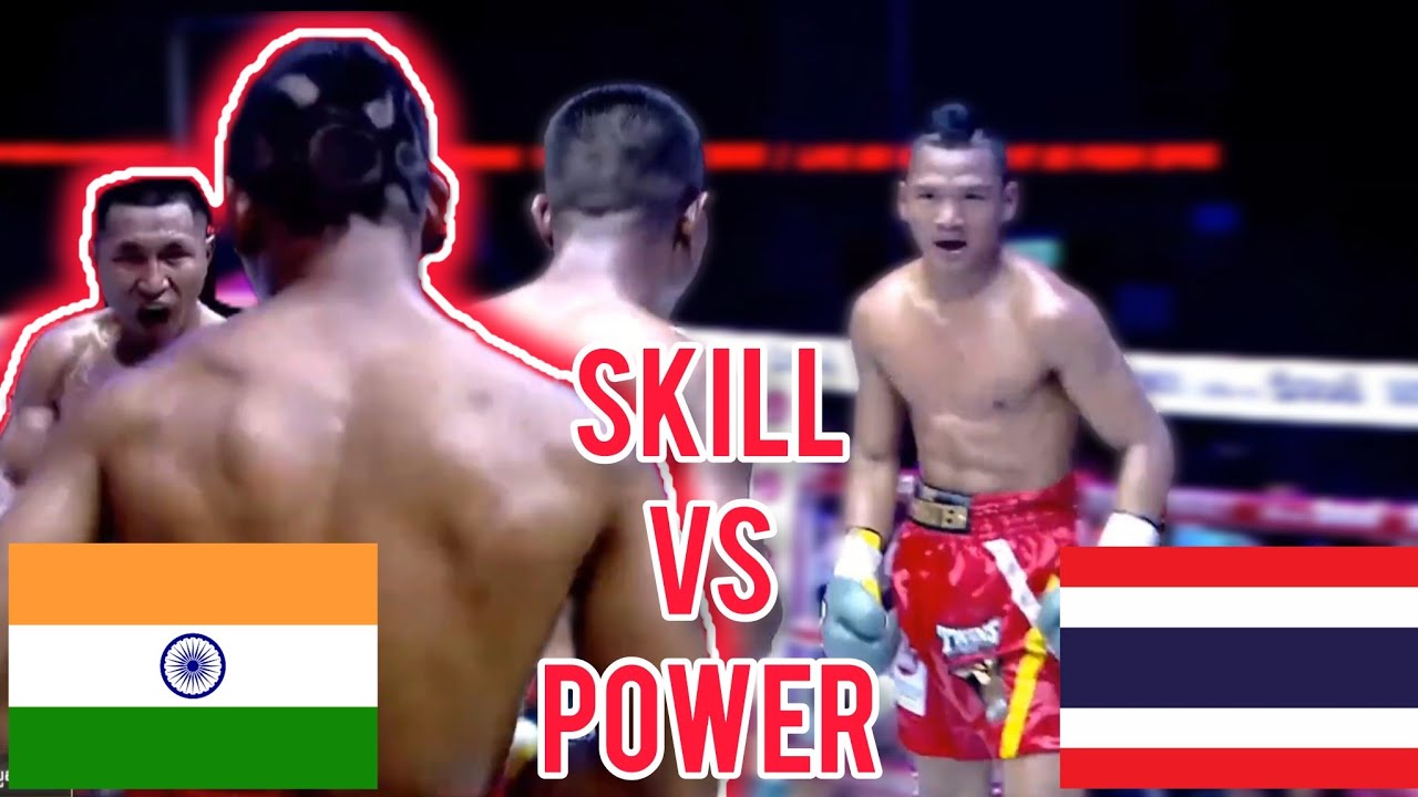 India vs Thailand Insane Boxing Match up! Phoobadin Yoohanngoh vs ...