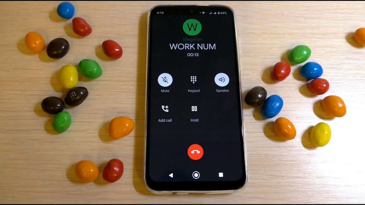 Motorola Moto & M&M's Incoming Call - YouTube