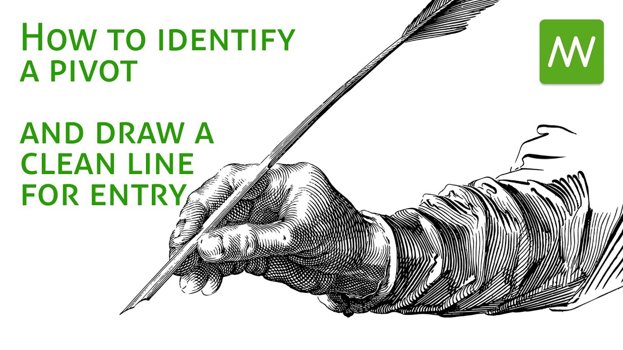 How to identify a Pivot point and draw a Clean line for Entry - YouTube
