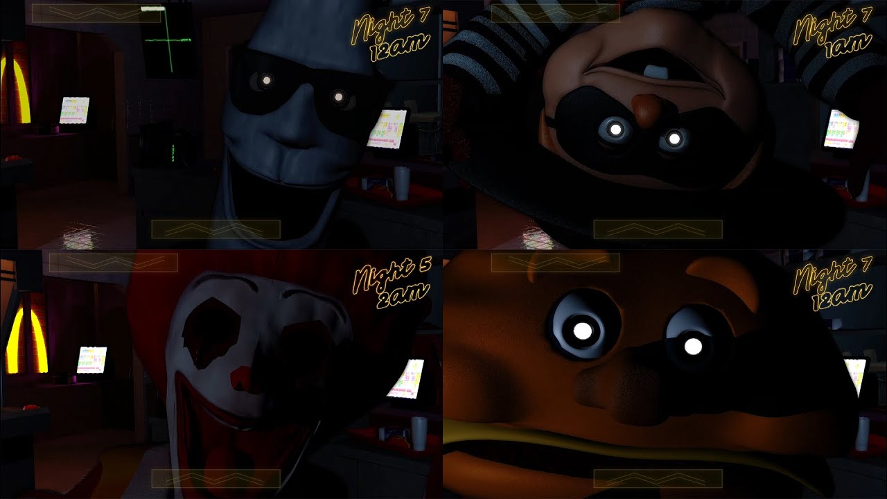 Five Nights With Mac Tonight Remastered | All Jumpscares - YouTube