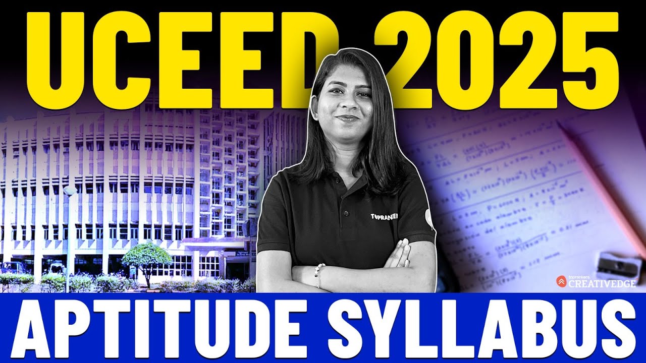 UCEED 2025 Aptitude Syllabus 📚 | UCEED 2025 Exam Preparation 🎨 - YouTube