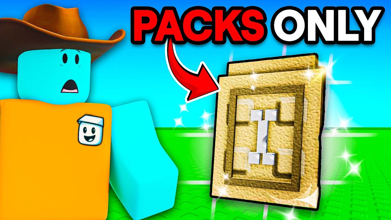 Starting Over Using Only EXOTIC ANCIENT SEED PACKS in Grow a Garden ...