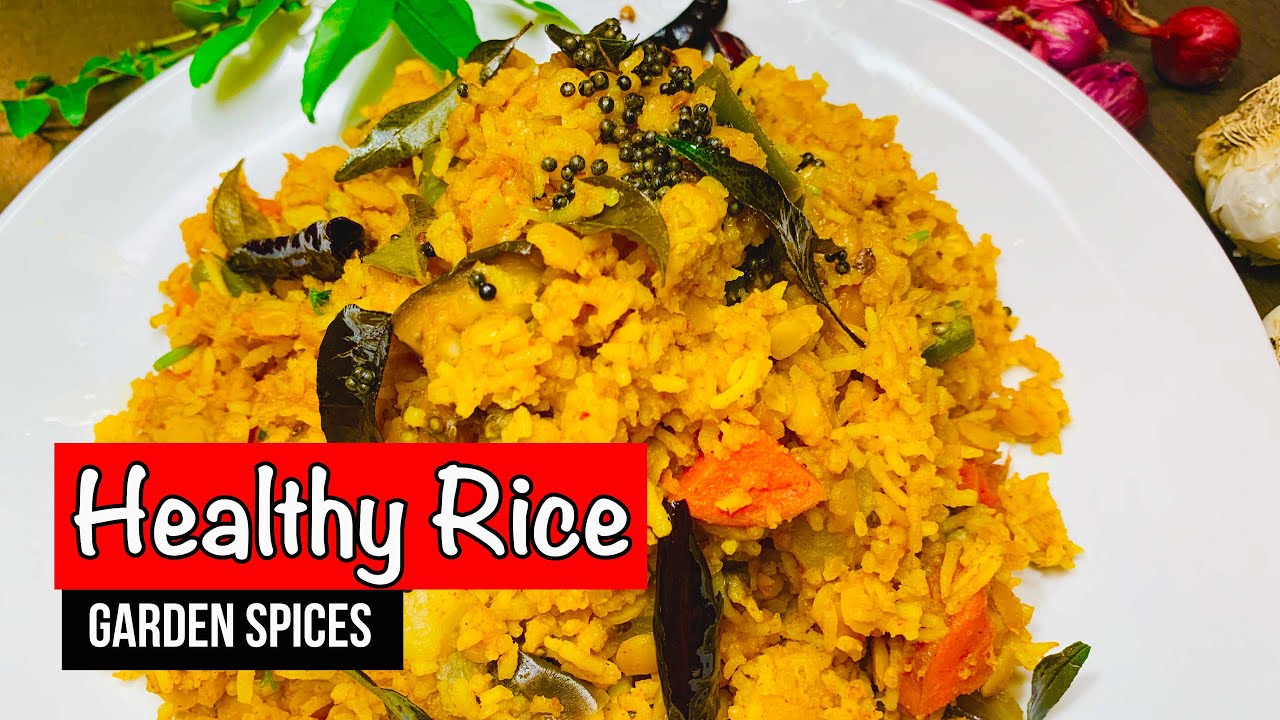 Healthy Rice for kids | പെട്ടെന്നുണ്ടാക്കാം ഒരു Healthy Rice - YouTube