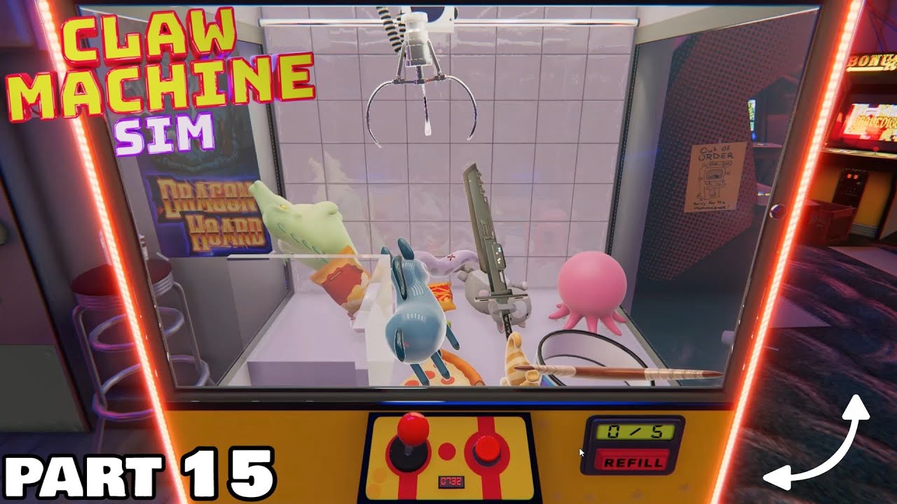 Claw Machine Sim Gameplay Part 15 / PC - YouTube